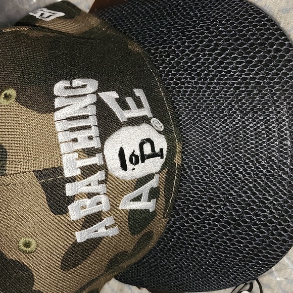 A Bathing Ape | Accessories | Bape X New Era St Camo 9fifty Cap Green ...